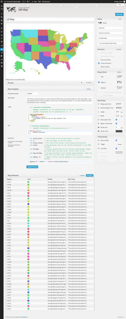 Map examples - Interactive Map Builder